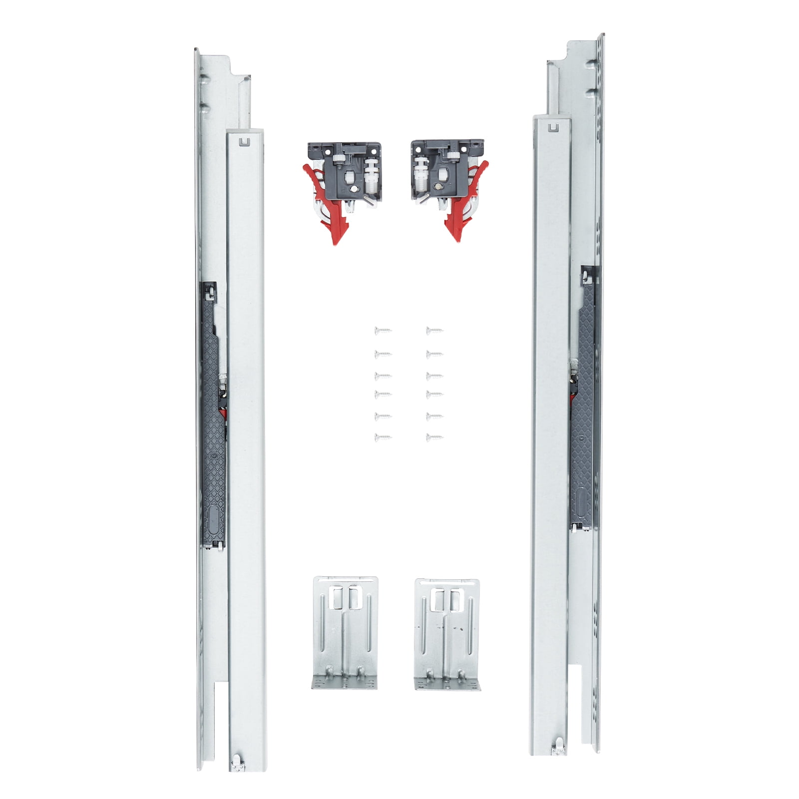 SKYSHALO 10 Sets of 21'' Drawer Slides, Durable Side Mount Rails with ...