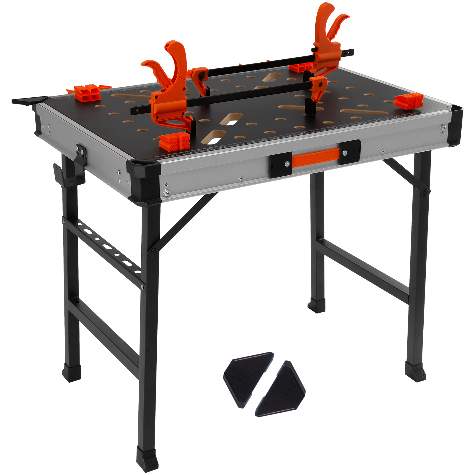 Folding Work Table with 2-in-1 as Sawhorse & Work Bench - 1000 lbs ...