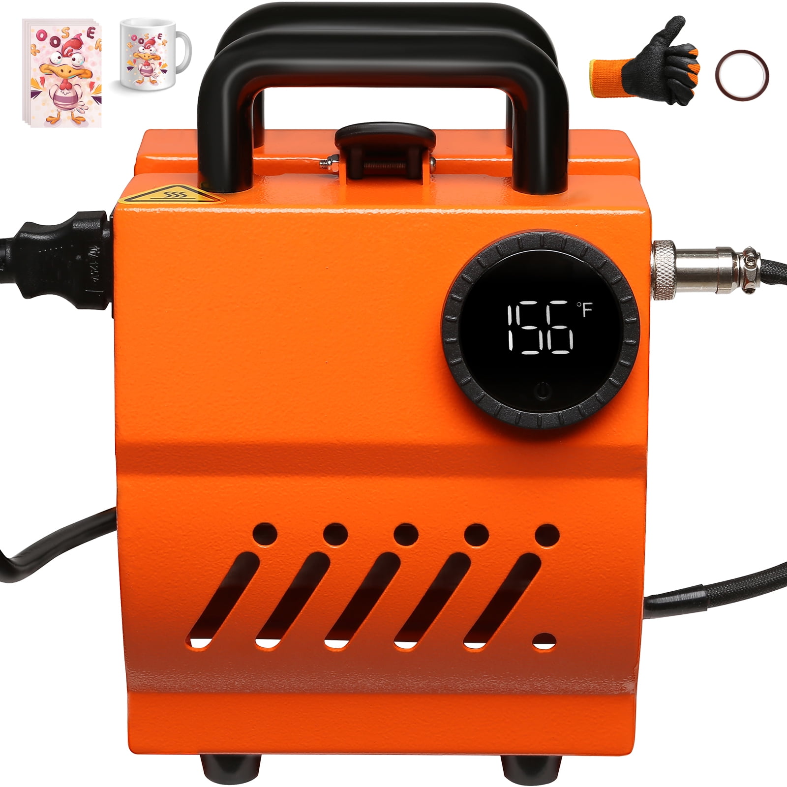 KFFKFF 11-15oz Mini Cup Press Machine Tumbler Mug Heat Press Machine ...