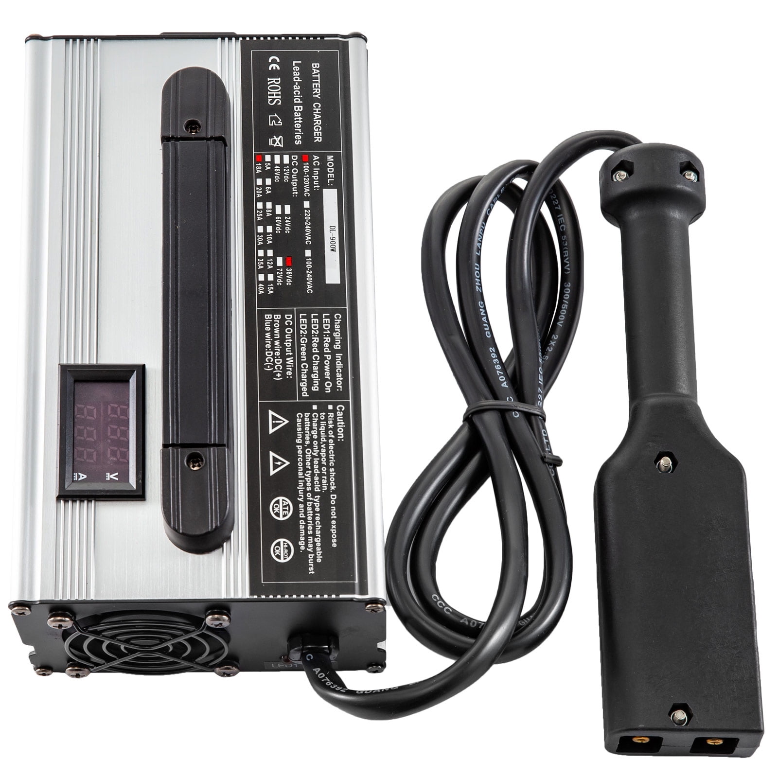 SKYSHALO 110V Club Car Charger for EzGo Ez-Go TXT Medalist D Style 36V ...