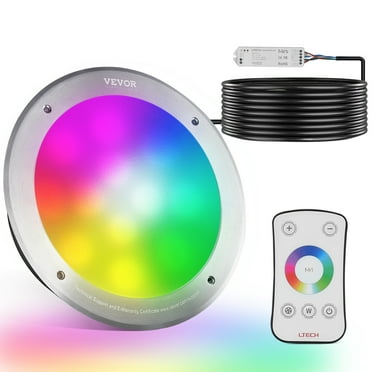 Hayward ColorLogic 4.0 LED Inground Swimming Pool Light, Stainless ...