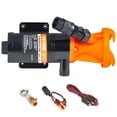 SKYSHALO 12V RV Portable Macerator Pump for Camper Sewer Tanks, 12 GMP ...