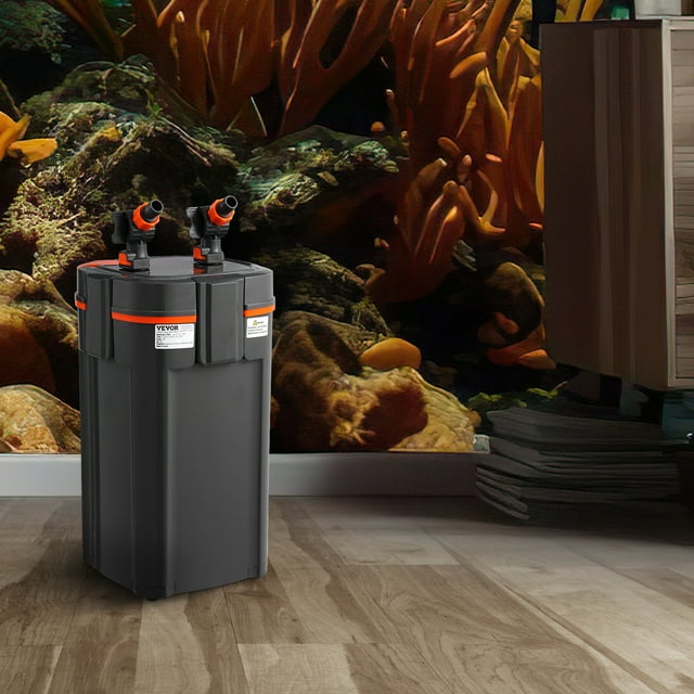 SKYSHALO 12w UV Aquarium Canister Filter 100 Gallon Lamp Fish Tank ...