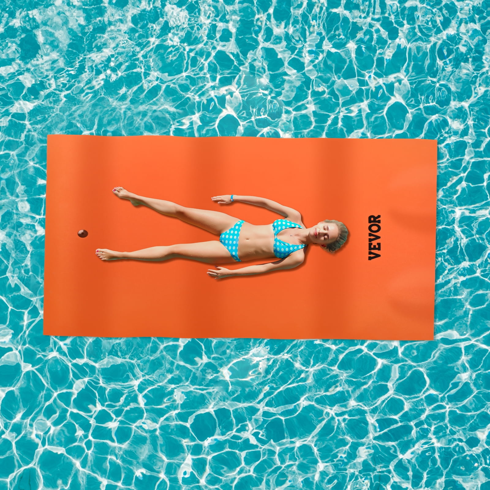 SKYSHALO 12x6FT Floating Water Pad Pool Swimming Float Mat Island 3 ...