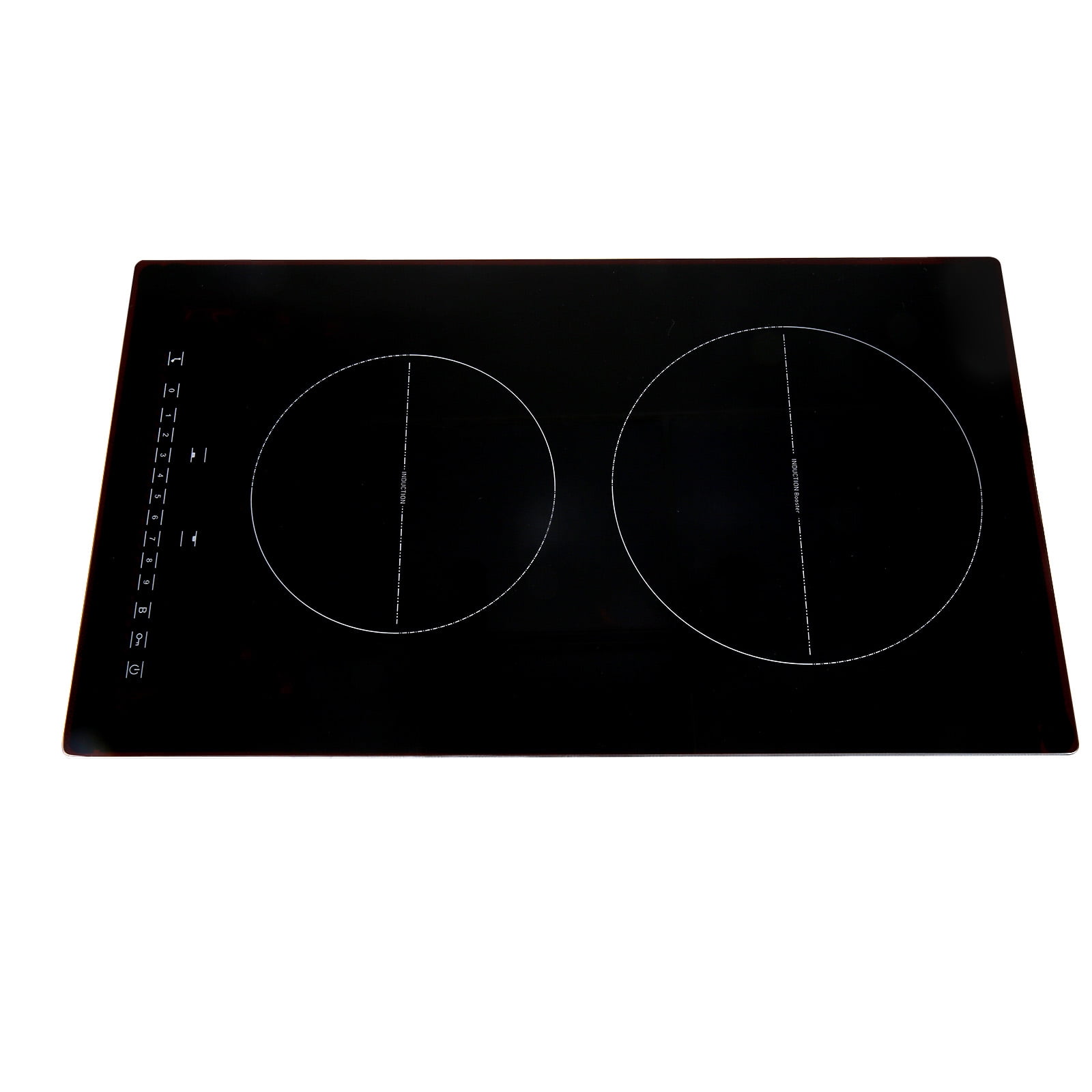 KFFKFF 2 Burner Electric Cooktop, 12 -Inch Built -In Electric Stove Top ...
