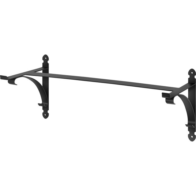 KFFKFF 2 PCS Window Box Brackets 88lbs Planter Box Brackets 24 x 10.5 x ...
