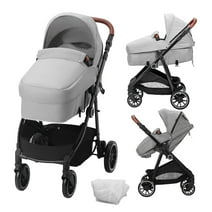 Contours Legacy Convertible 1-to-2 Grow-With-Me Stroller, Graphite Gray ...