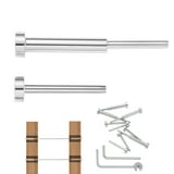 KFFKFF 20 Pack Invisible Cable Railing kit T316 Stainless Steel 1/8 ...
