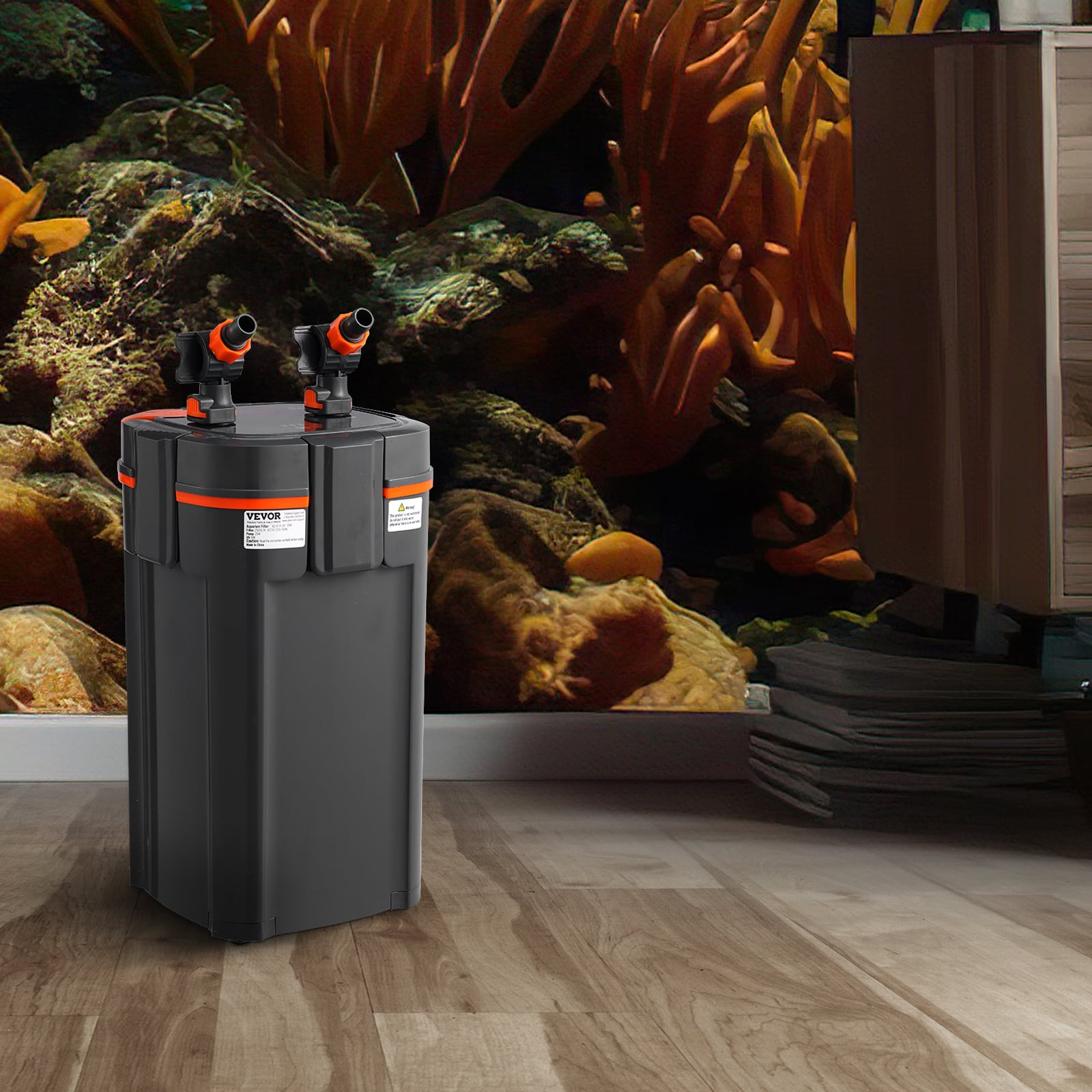 SKYSHALO 200 Gallon Aquarium Canister Filter Fish Tank Quiet 20w UV ...