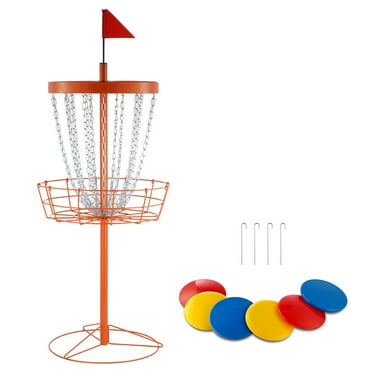 Alden Design 12-Chain Disc Golf Goal for Target Practice, Blue ...