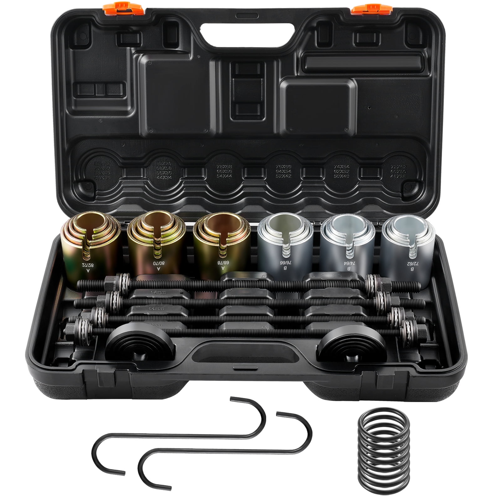 KFFKFF 26-Piece Pull & Press Sleeve Set, Steel Bushing Removal ...