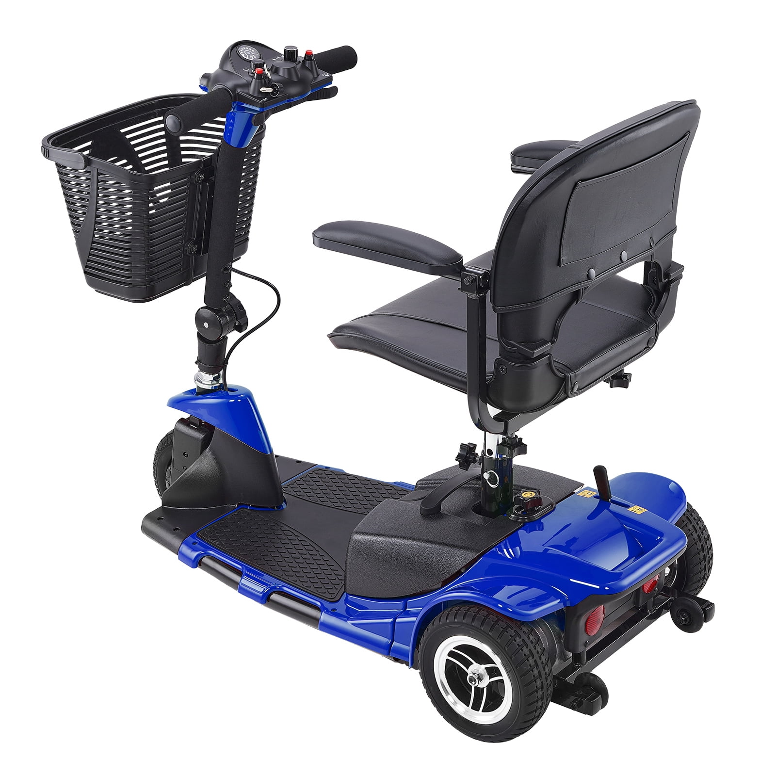 KFFKFF 3-Wheel Mobility Scooter Folding 265-Pound Capacity for Seniors ...