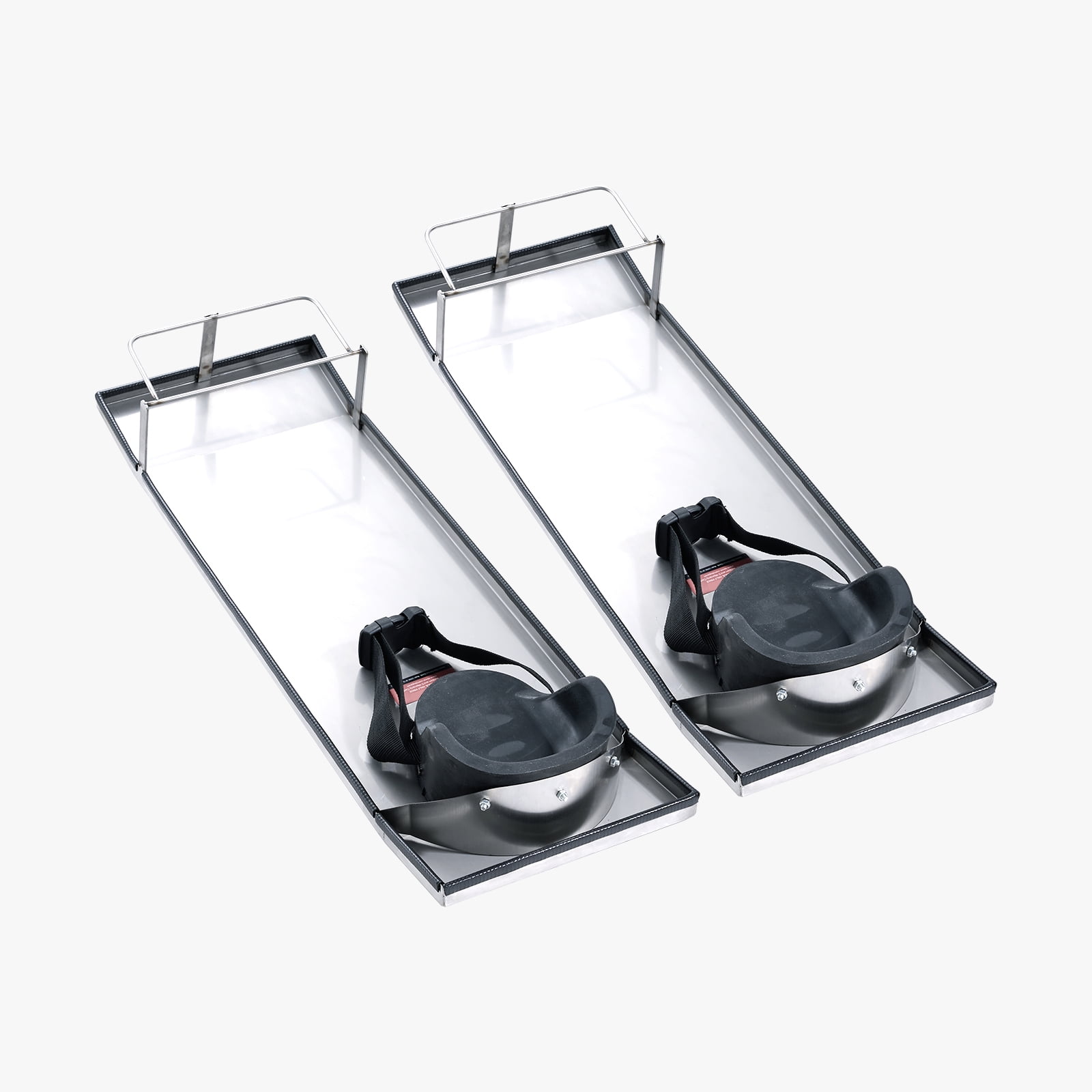 KFFKFF 30" x 10" Concrete Slide Knee Slide Stainless Steel with Pads ...