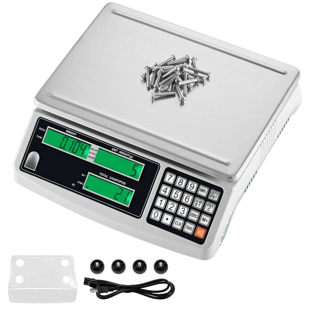 SKYSHALO 30kg x 1g Industrial Counter Scale Digital Counting - Walmart.com