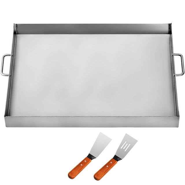 SKYSHALO 35.8 in Rectangular Large Area for Cooking Stainless Steel ...