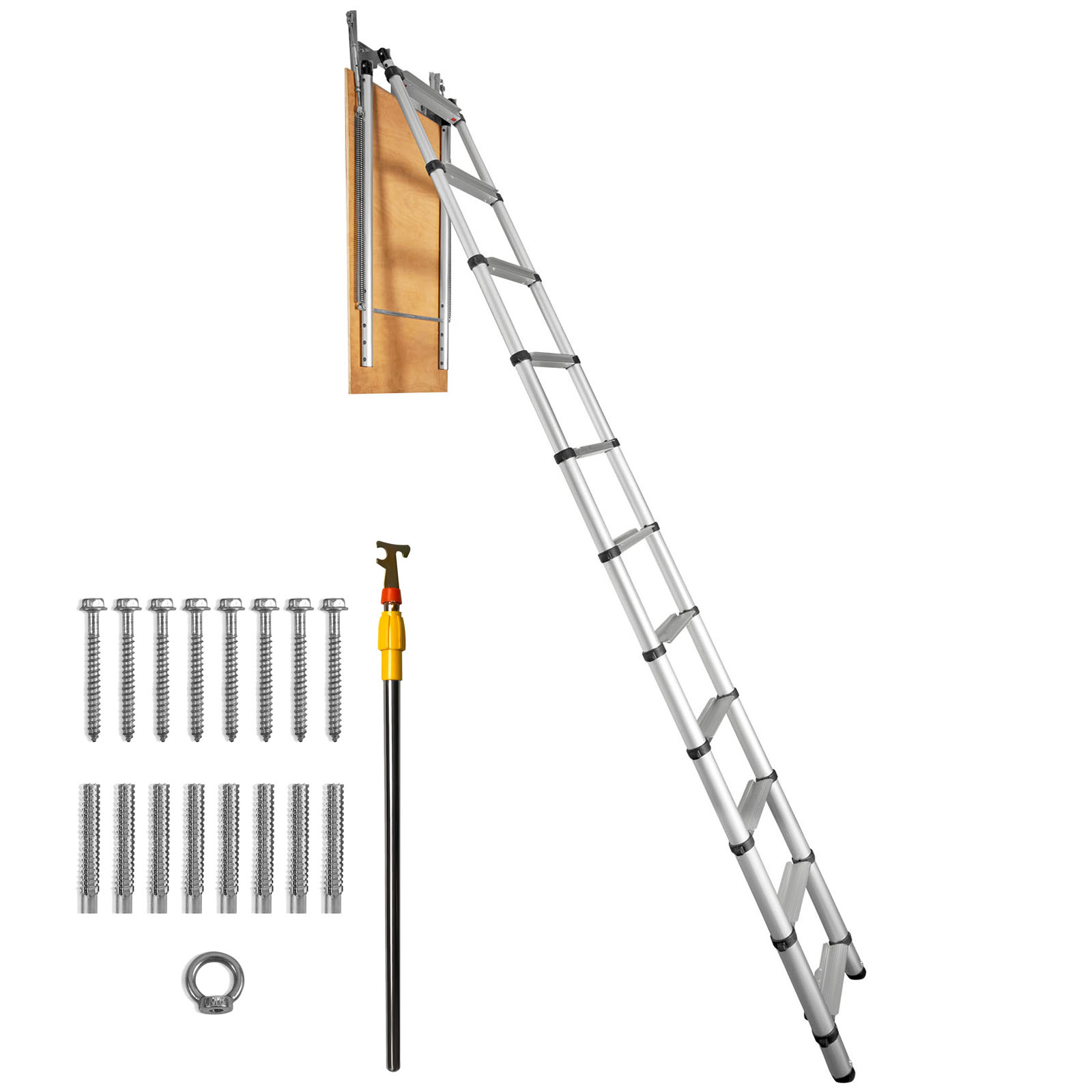 BENTISM Collapsible Extension Steps, Telescoping Ladder with 350 lbs ...
