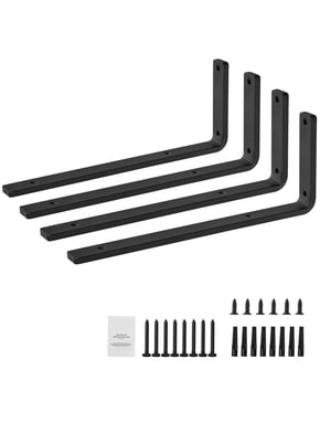 Floating Shelf Brackets in Wall Shelves - Walmart.com