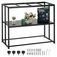 Free Shipping! SKYSHALO 40 Gallon Aquarium Stand Fish Tank Stand 335 ...