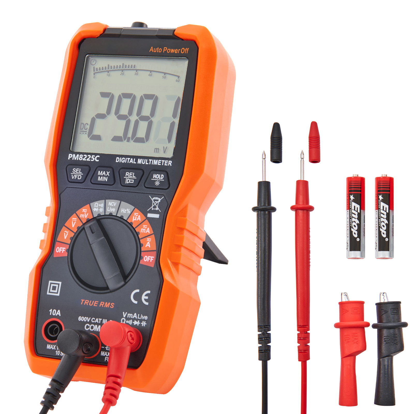 Greenlee Textron DM-25 600V AC/DC Digital Multimeter - Walmart.com