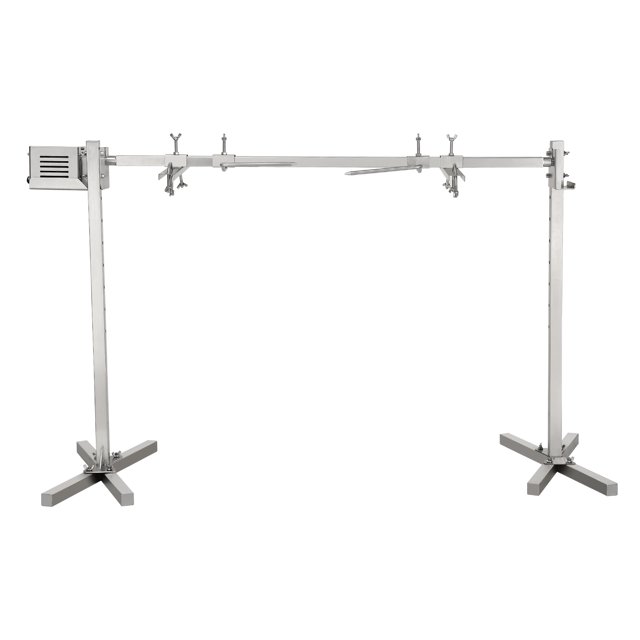 KFFKFF 46" Electric Rotisserie Grill Kit, 52W Automatic BBQ Rotisserie ...