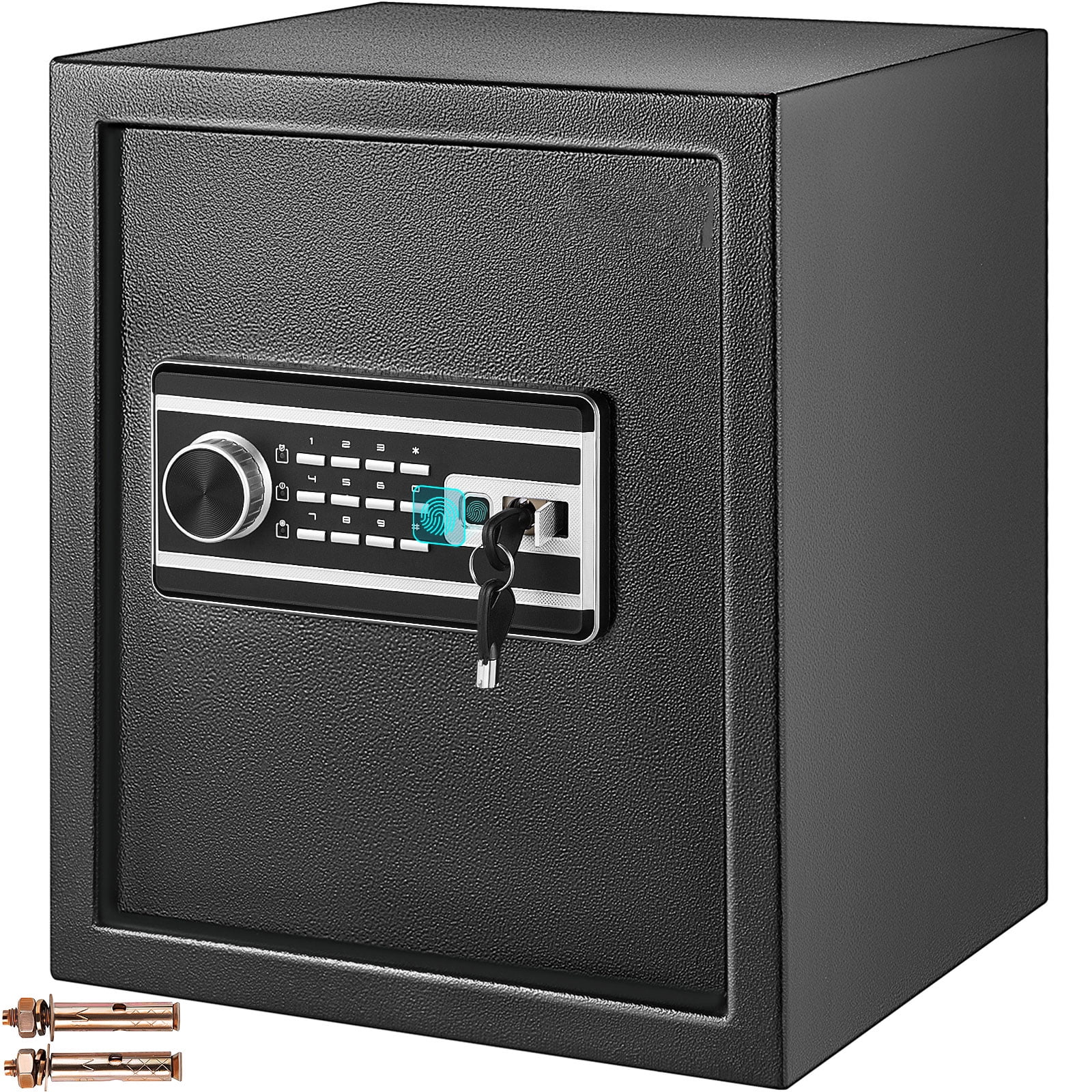 SKYSHALO 48L Security Safe with Fingerprint Lock, 1.7 Cubic Foot, Fire ...