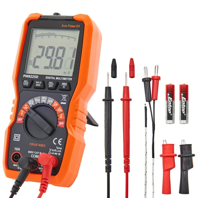 SKYSHALO 6000 Counts Multi Tester AC DC Voltmeter Ohm NCV TRMS Digital ...