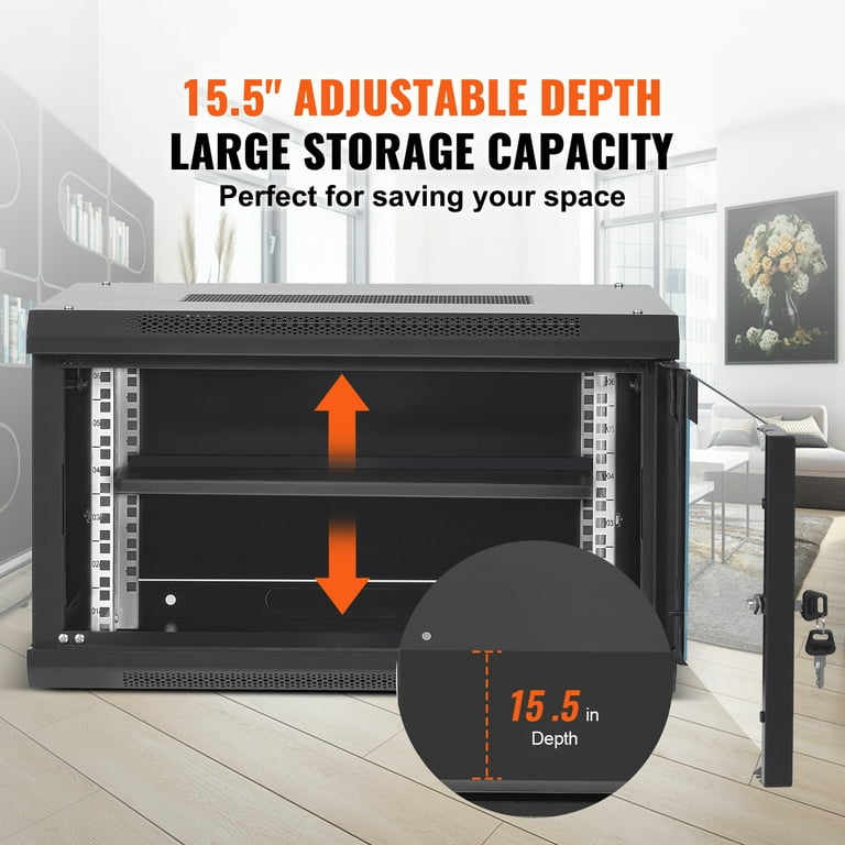6u Wall Mount Network Cabinet | Cabinets Matttroy