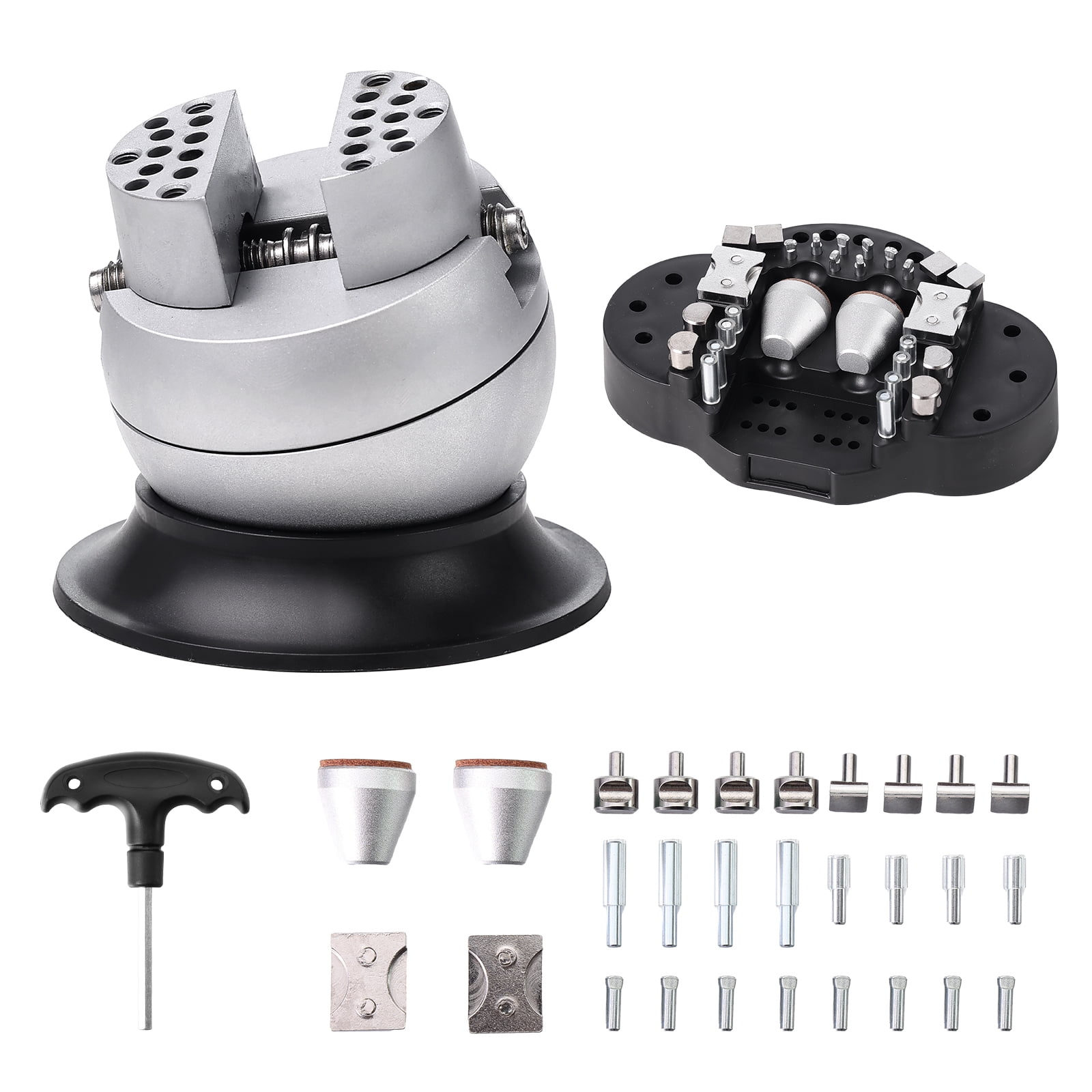 SKYSHALO Ball Vise, 3" Engraving Setting Tool, 360° Rotation Engraving ...