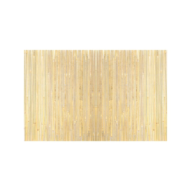 KFFKFF Bamboo Privacy Screen, Sustainable Bamboo Slat Fencing, 6ft ...
