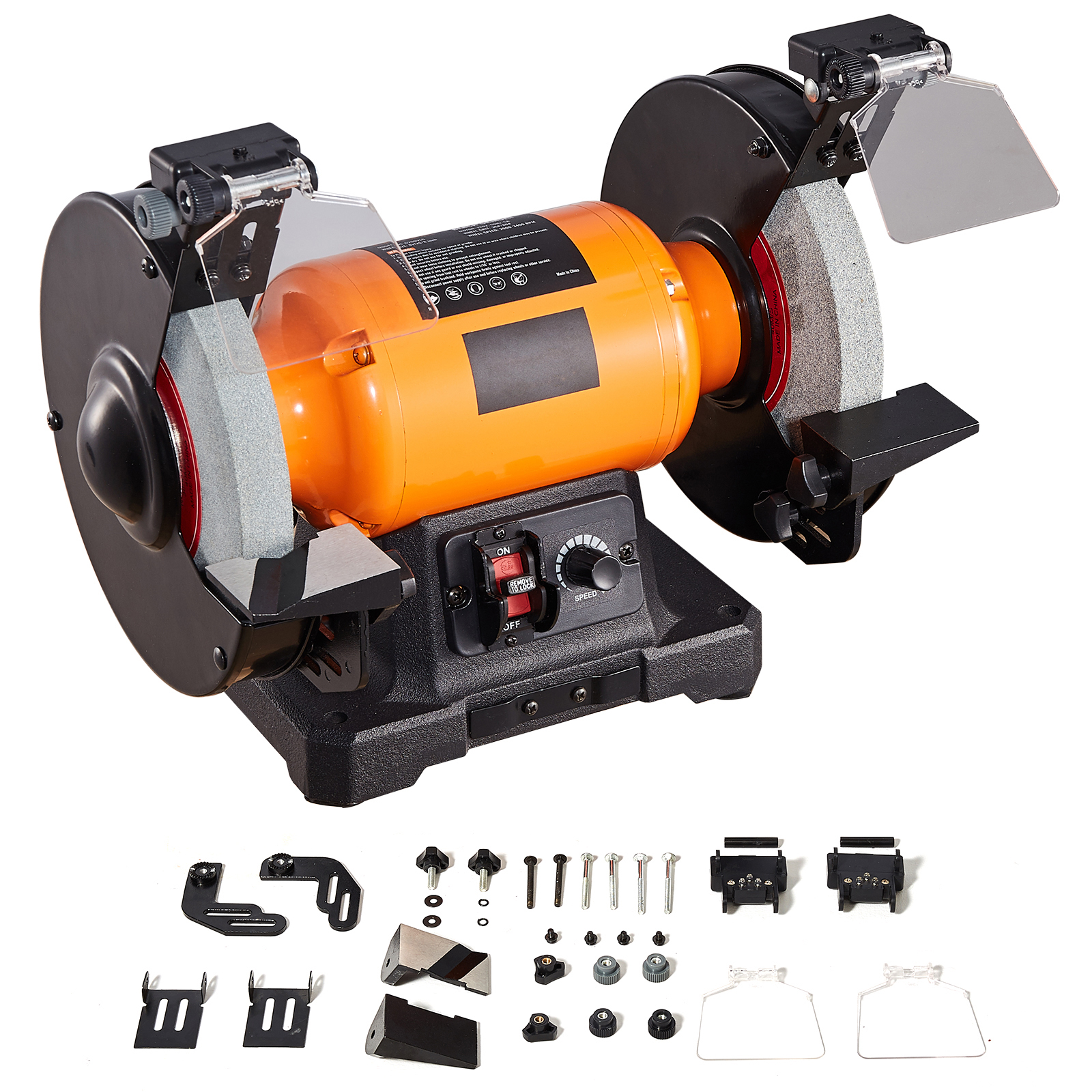 WEN Cast Iron Bench Grinder Pedestal Stand with Water Pot - Walmart.com