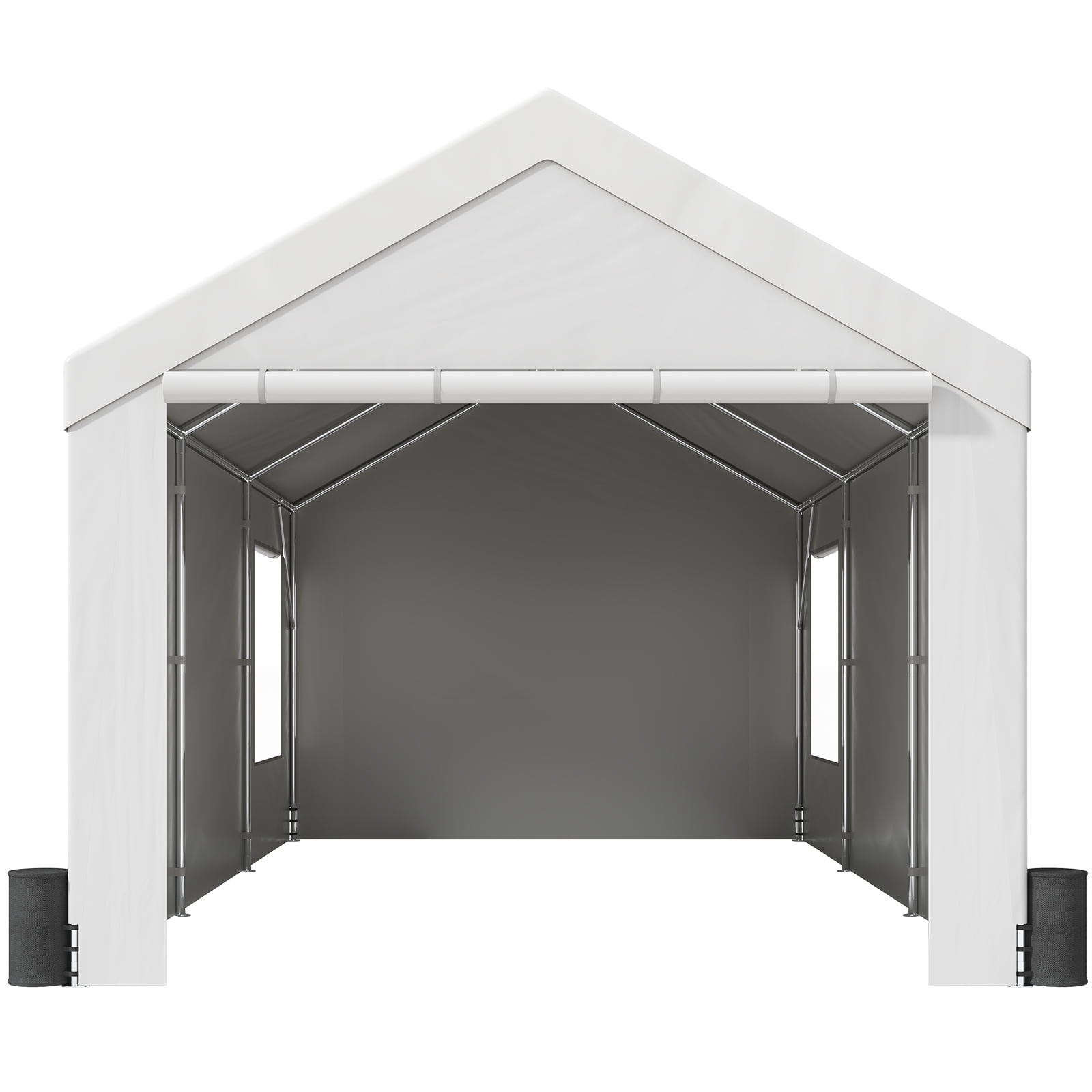 Free Shipping! SKYSHALO Carport Car Canopy Garage Tent 12x20ft with 8 ...