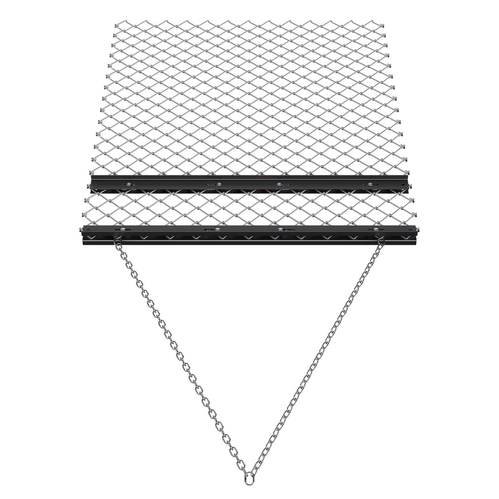 KFFKFF Chain Harrow, 4ft x 5ft, Compatible with ATVs and UTVs, Made of ...