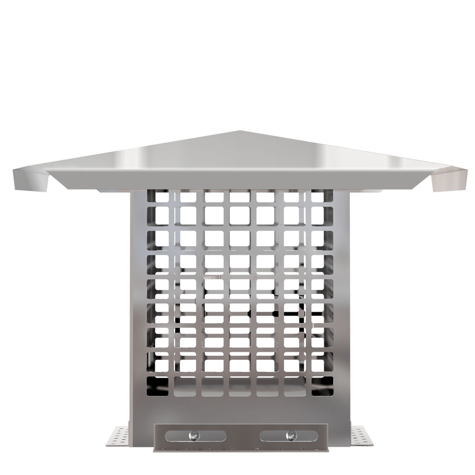 KFFKFF Chimney Cap, 8" x 8" Flue Caps, 304 Stainless Steel Fireplace ...