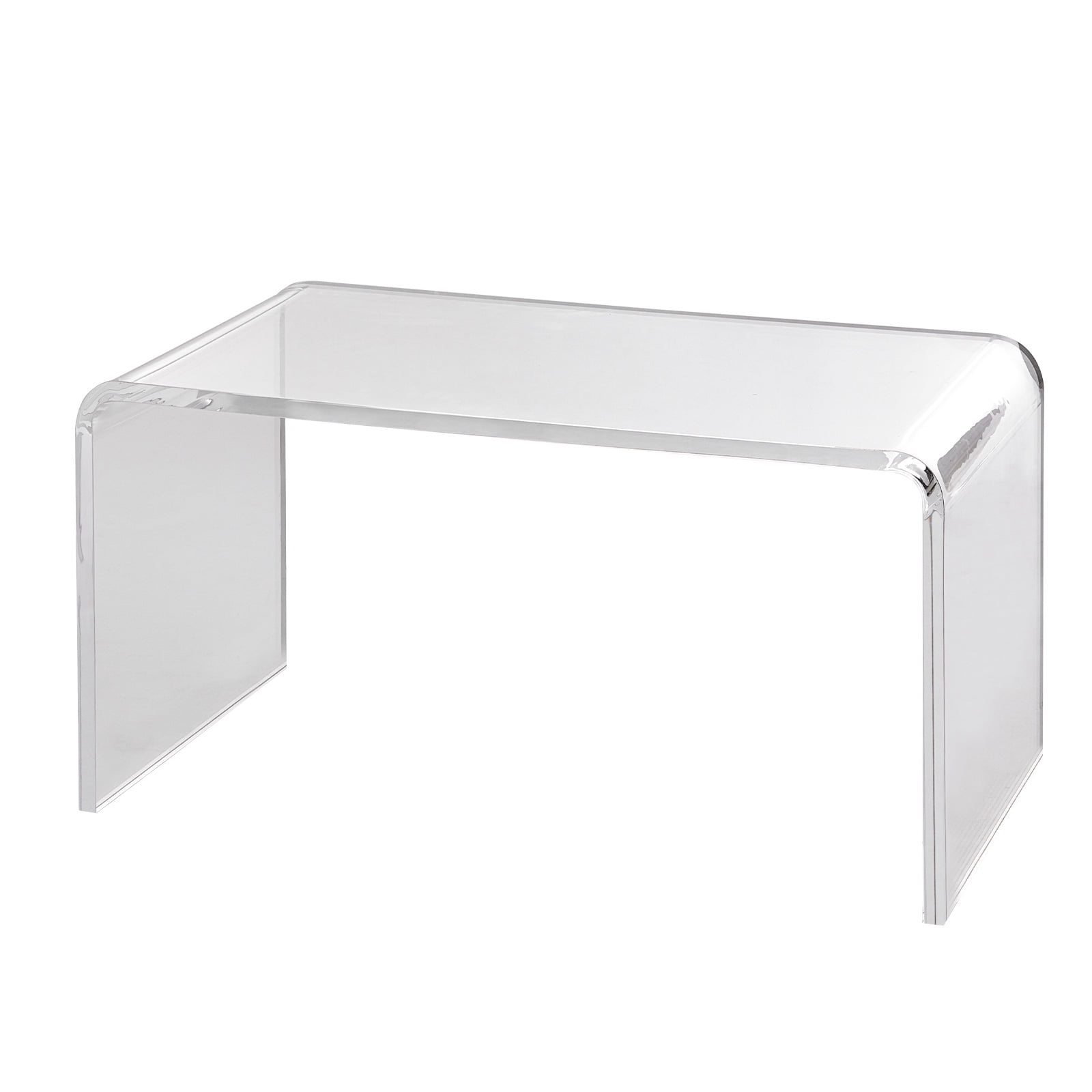 KFFKFF Clear Acrylic C-Table, Transparent Side Table for Living Spaces ...