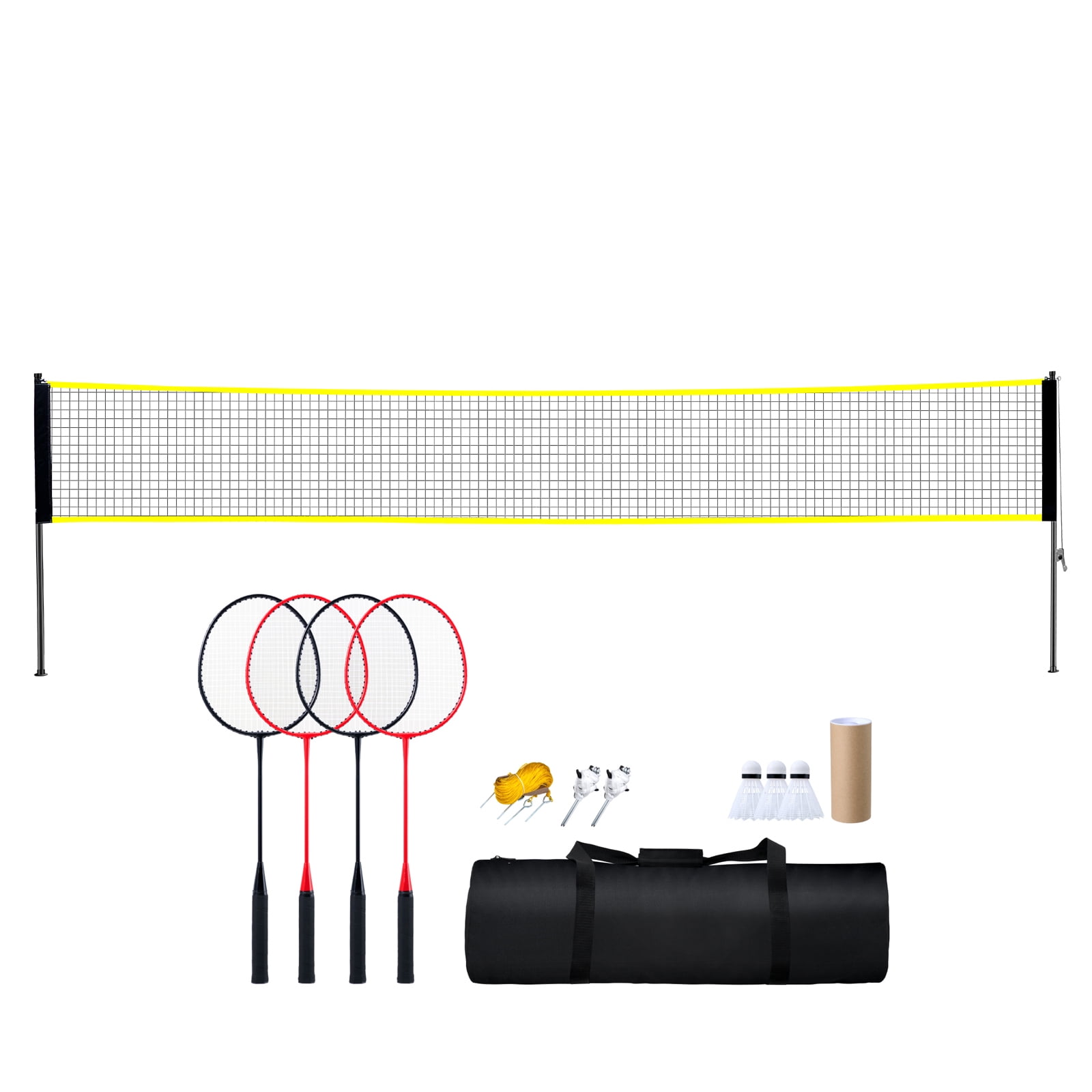 KFFKFF Complete Badminton Set, Perfect for Outdoor Use in Beaches ...