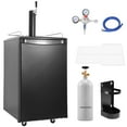 SKYSHALO Full Size Keg Refrigerator, Single Tap Draft Beer Dispenser ...