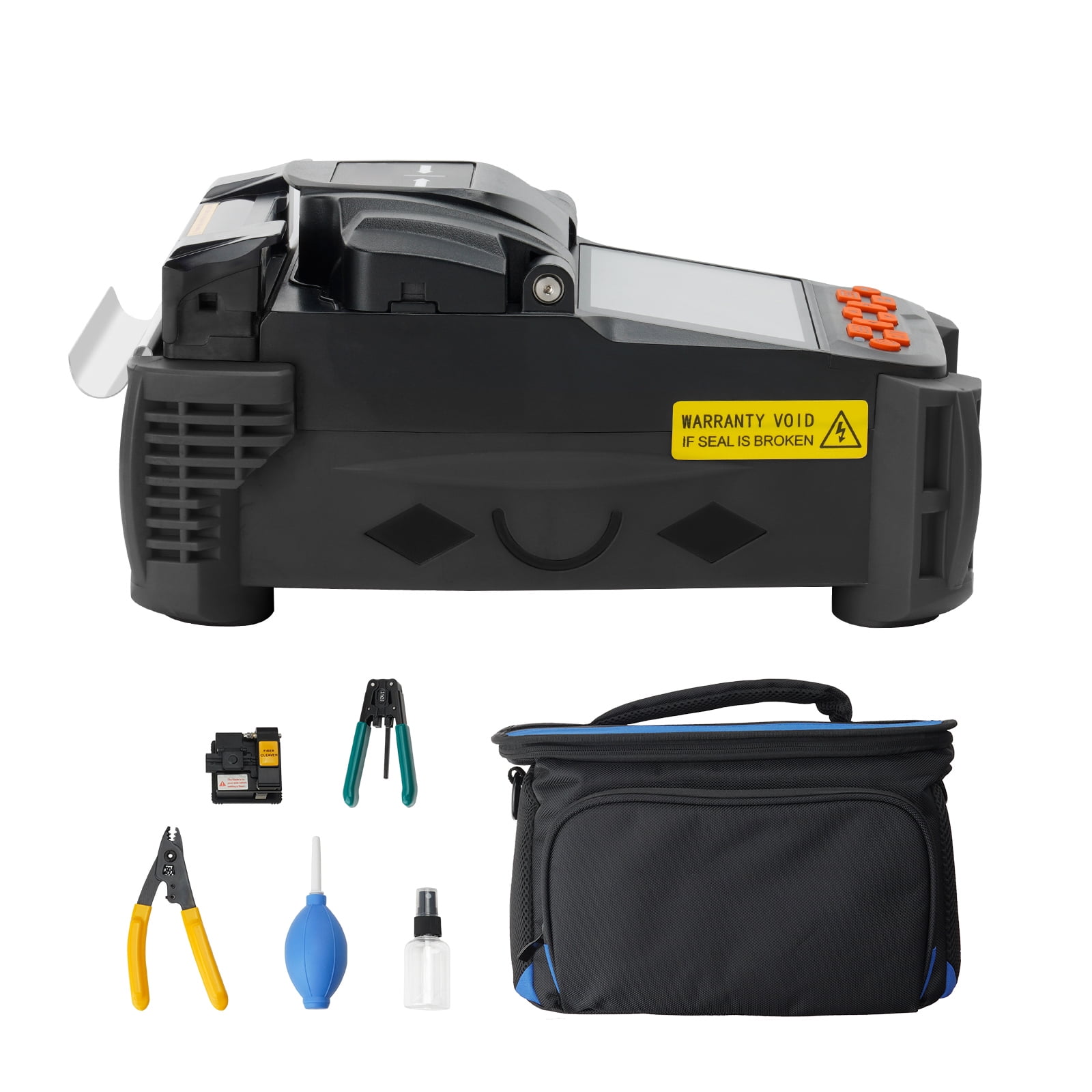 KFFKFF Fiber Splicing Machine with 6 Motors, Core Alignment and 4 ...