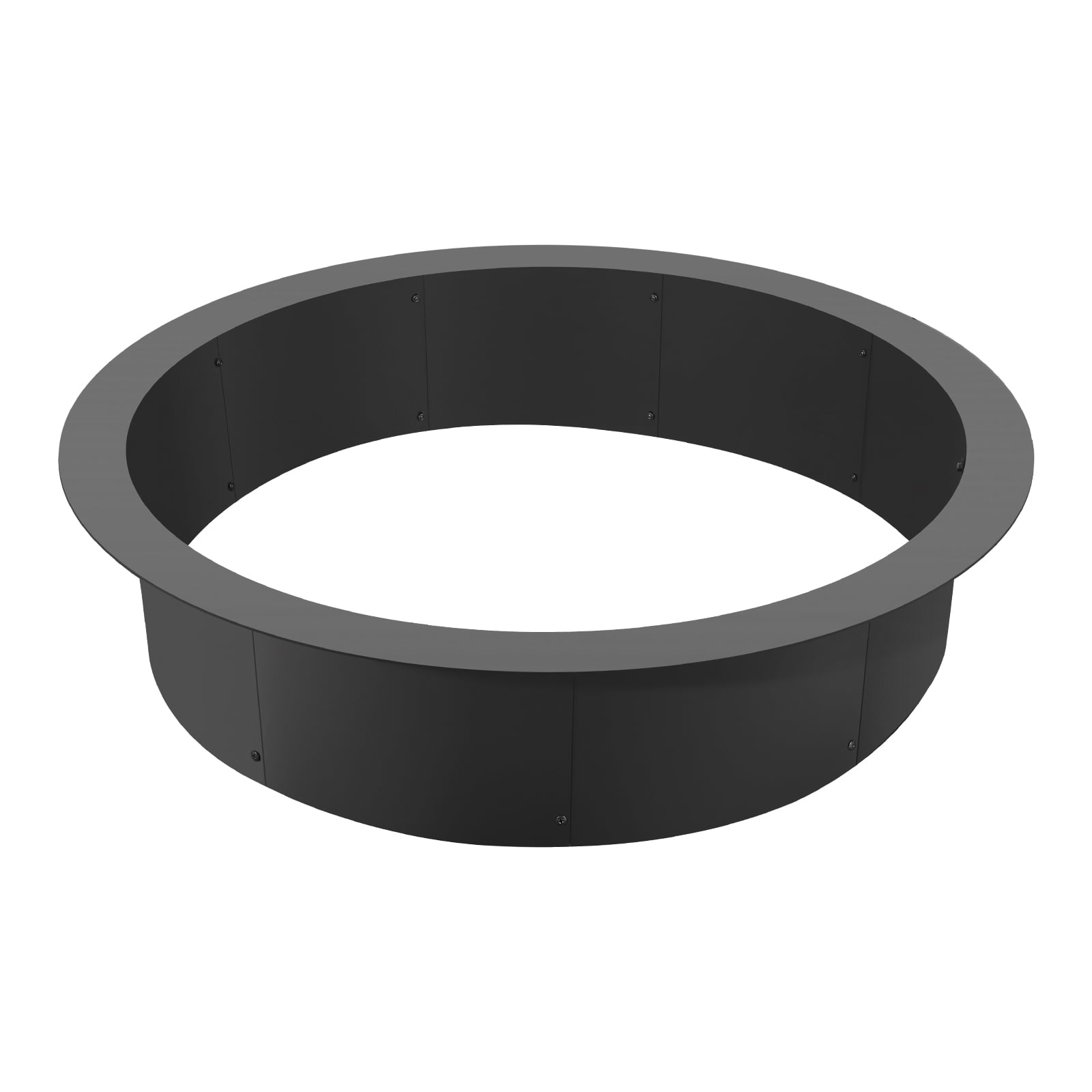 SKYSHALO Fire Pit Circle, 44" Outer/39" Inner Diameter, 10" Tall, 2.5mm ...
