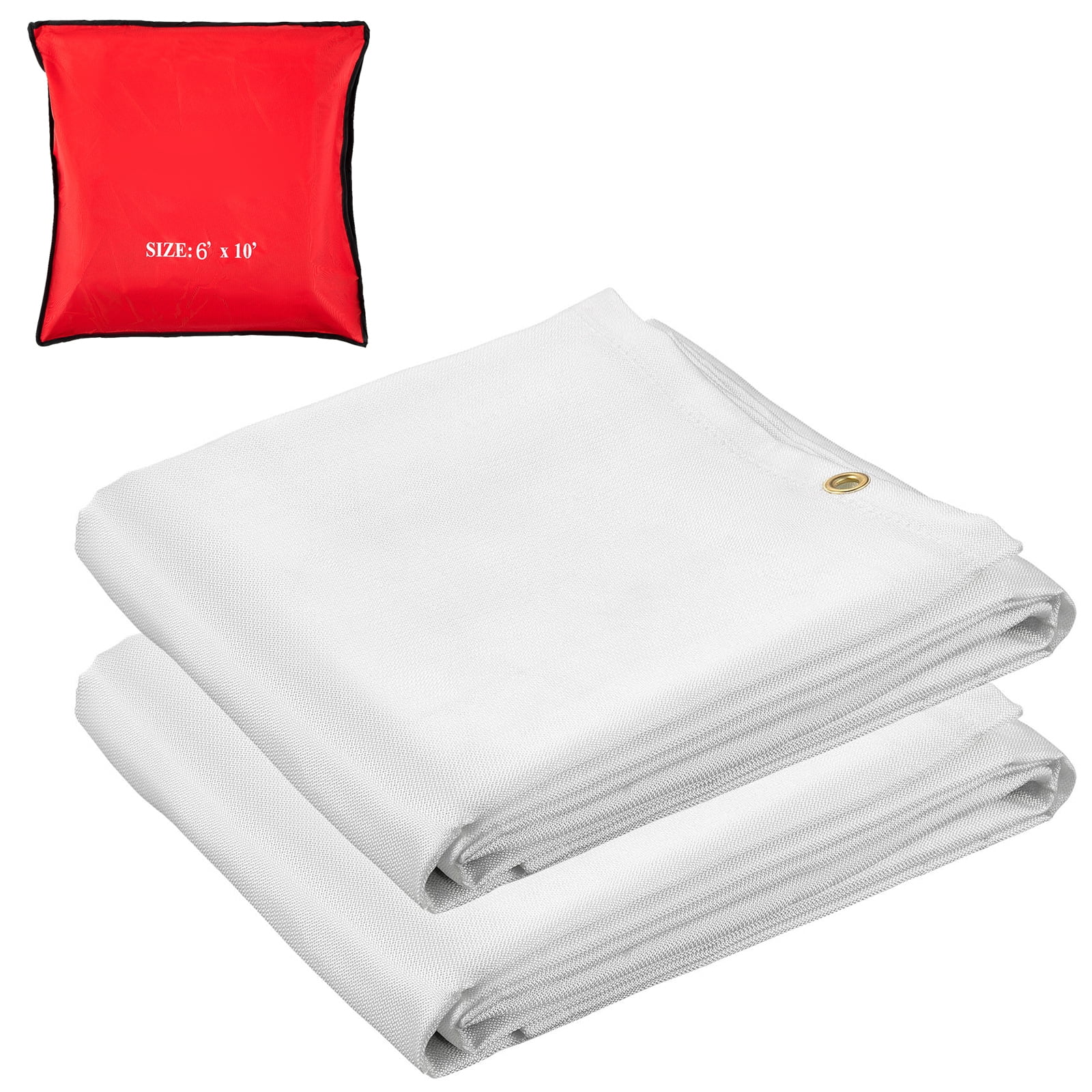 KFFKFF Fire Safety Blankets, Bundle of 2, 8ft by 10ft, Fire Suppression ...