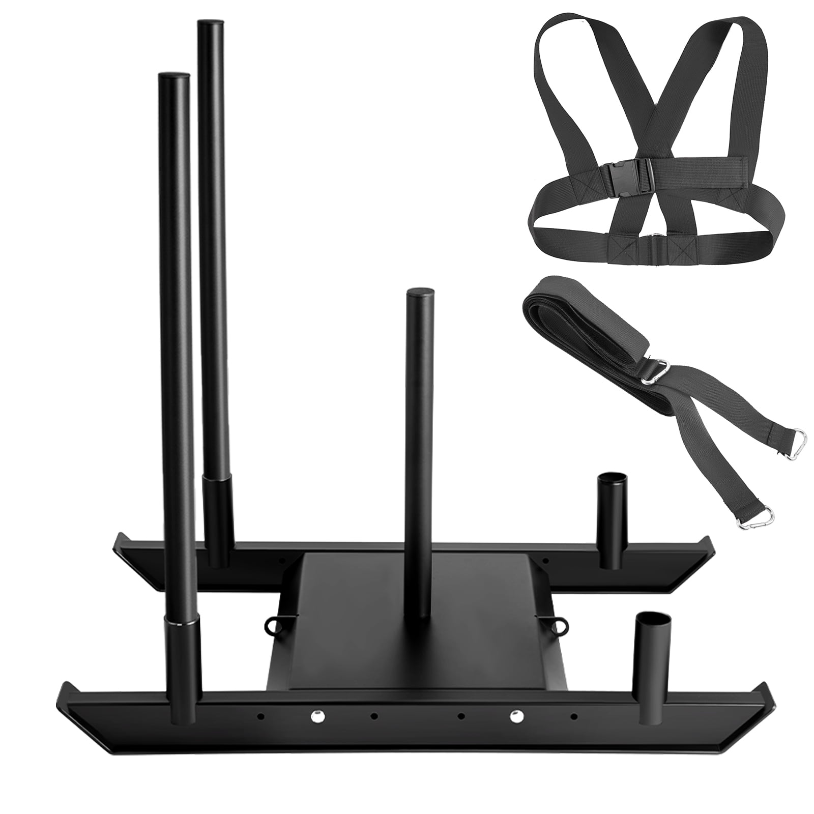 KFFKFF Fitness Sled Training Sled 21-Inch Speed Training Sled for ...