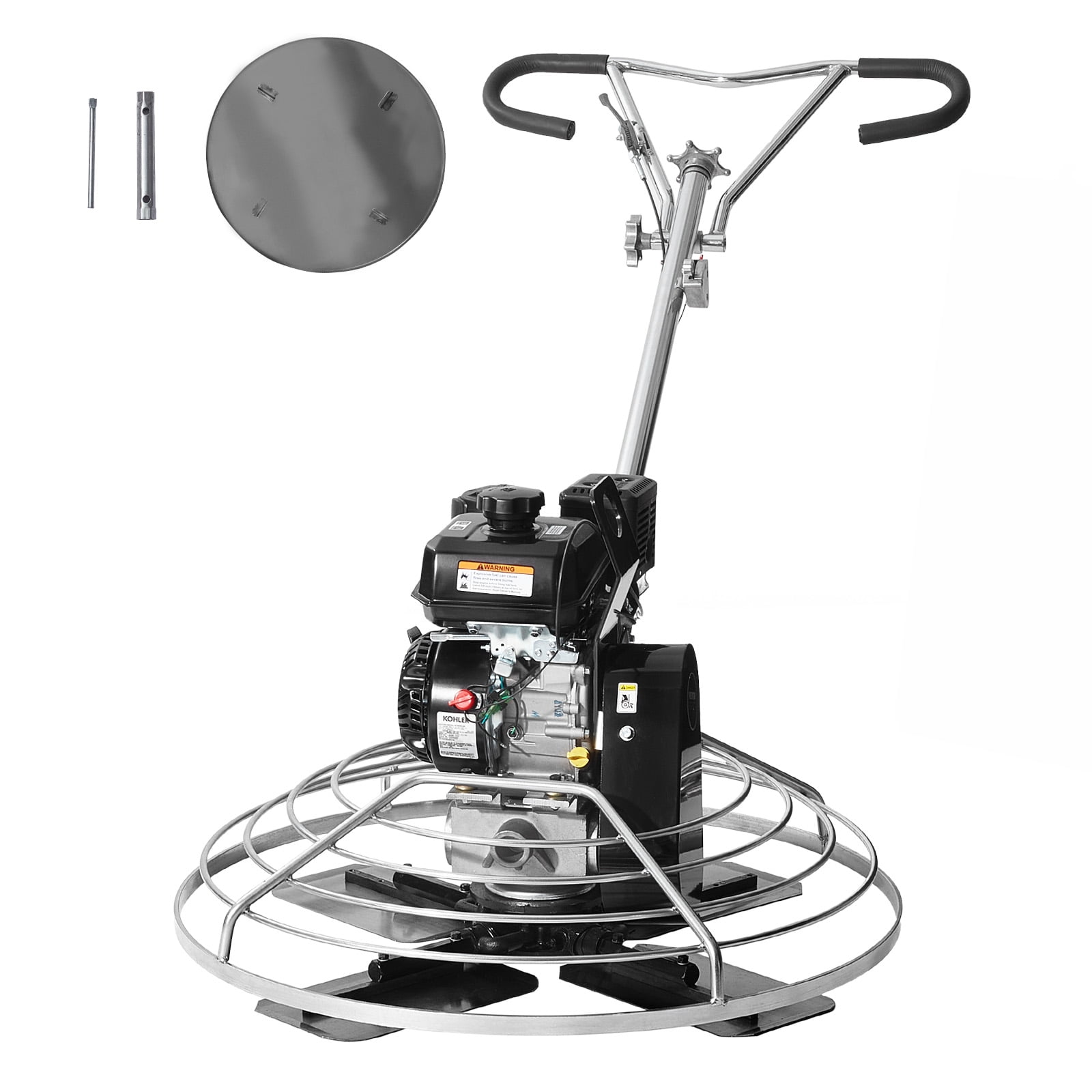 KFFKFF Gas Trowel, 38'' Walk-Behind Model with Float Pan, 6HP for ...