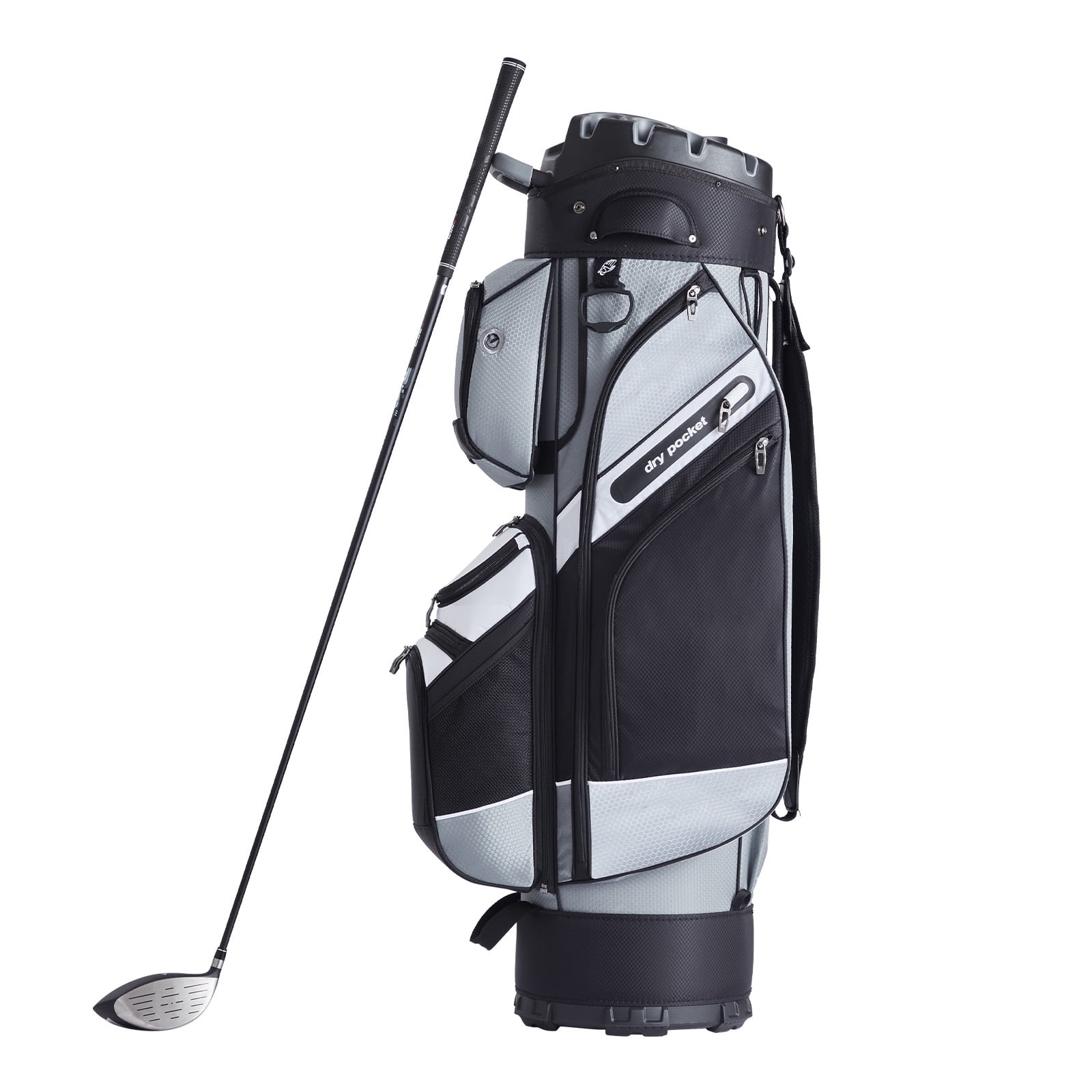 KFFKFF Golf Bag featuring a 14-Slot Organizer, 41'' with 13 Storage ...