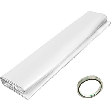 Farm Plastic Supply - String Reinforced 6 Mil White Plastic Sheeting - Overwintering Film, 6 Mil ...