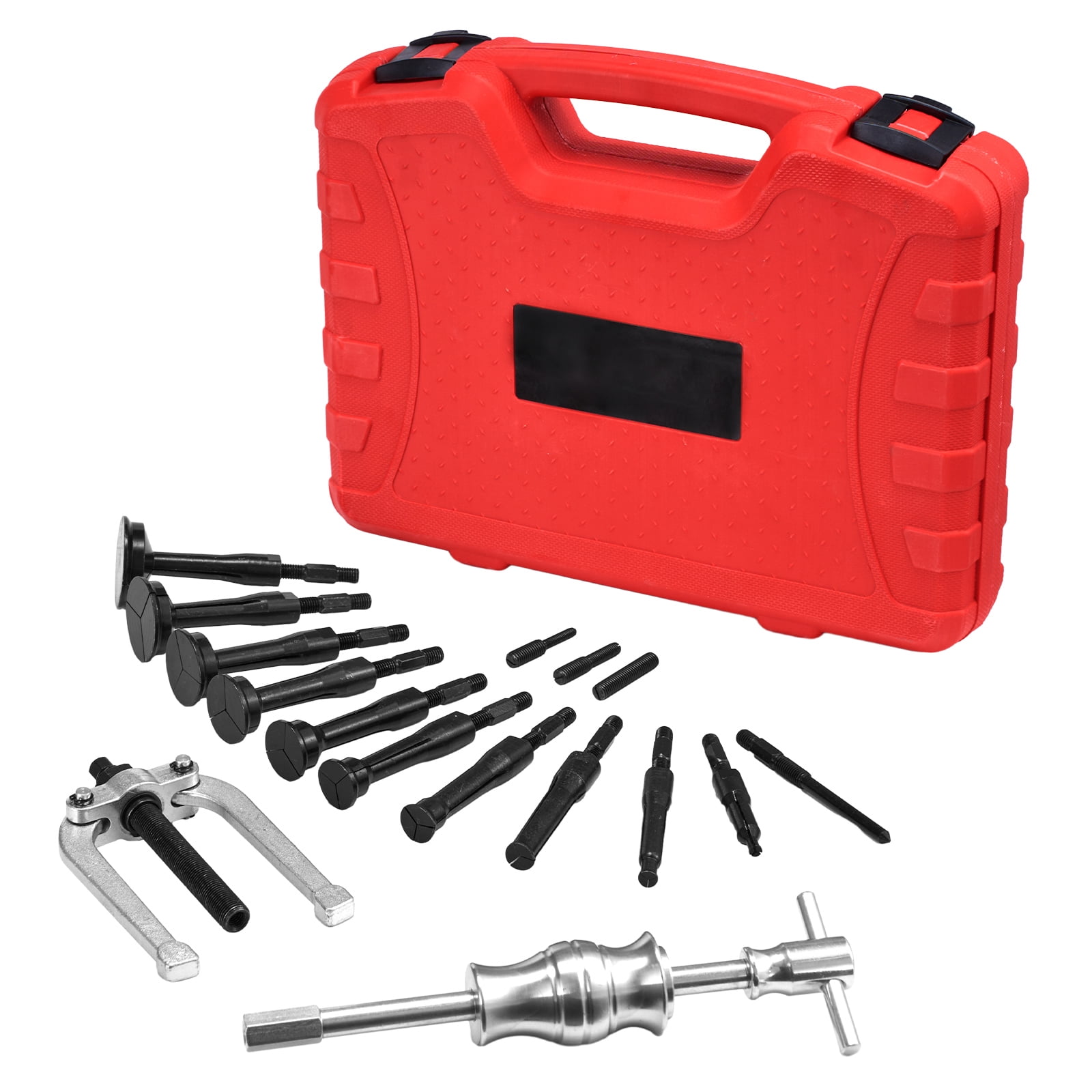 SKYSHALO Inner Bearing Puller Kit, 16-Piece Slide Hammer and Seal ...
