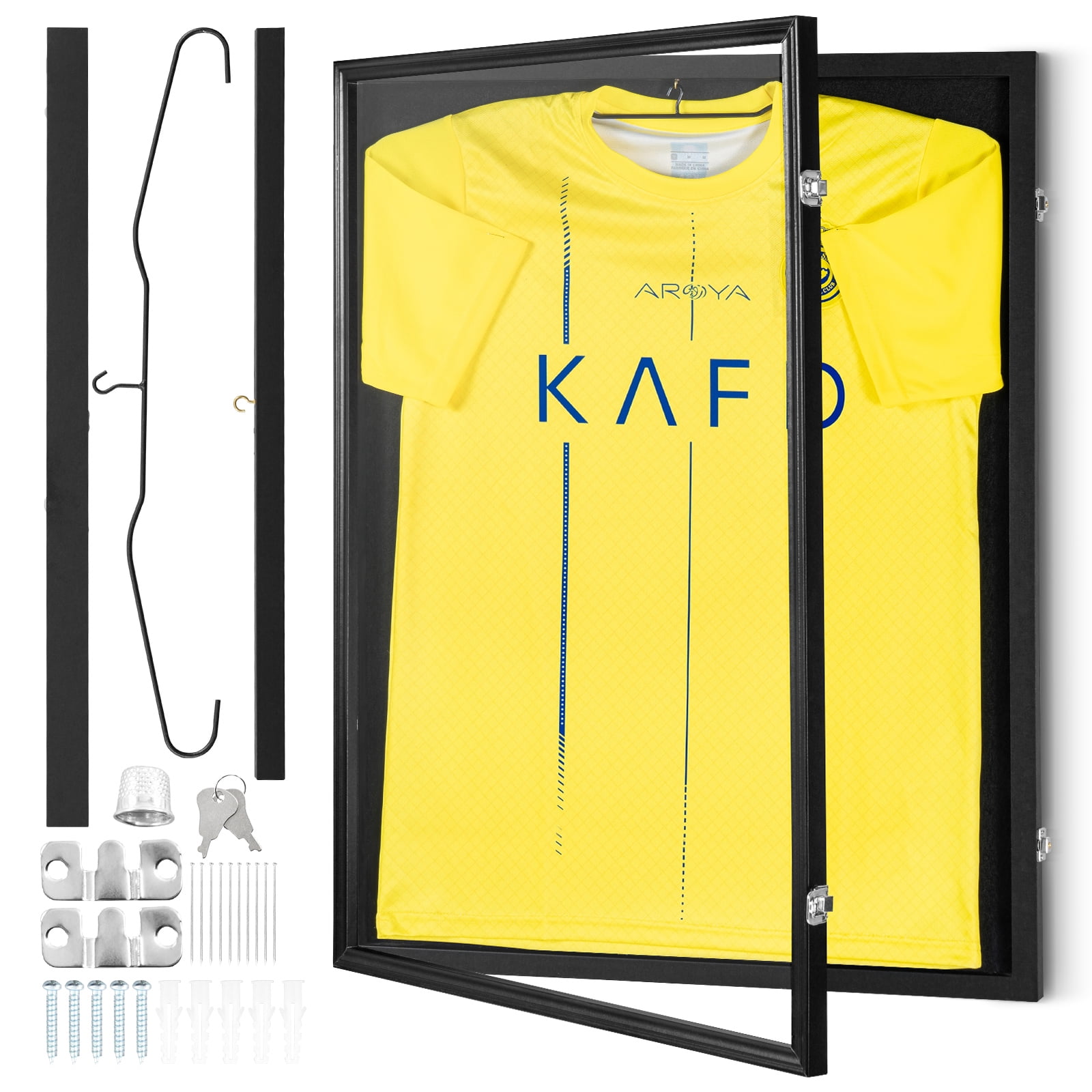 SKYSHALO Jersey Football Basketball Frame Display, 24x32x1.5 ...