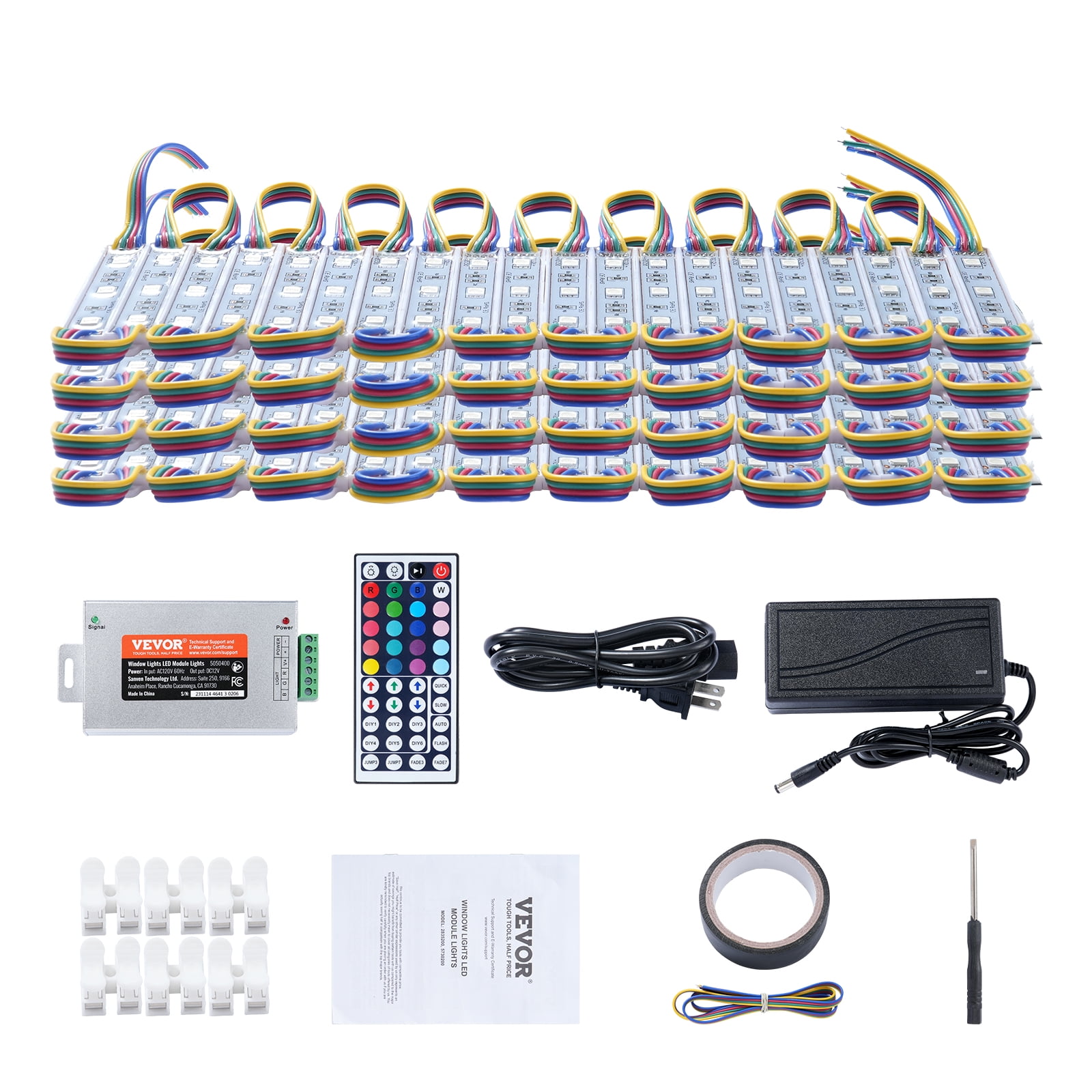 KFFKFF LED Storefront Lights 80PCS 41 ft LED Module Lights 3-LED 5050 ...