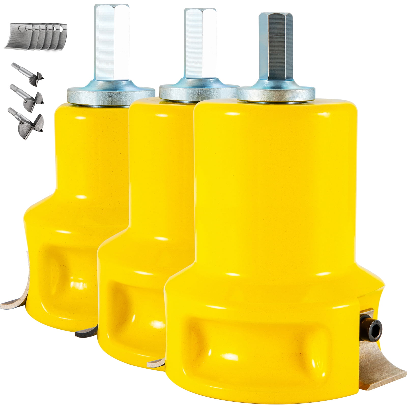 KFFKFF Log Tenon Cutter Set, Includes Sizes 1", 1.5", and 2", Crafted ...