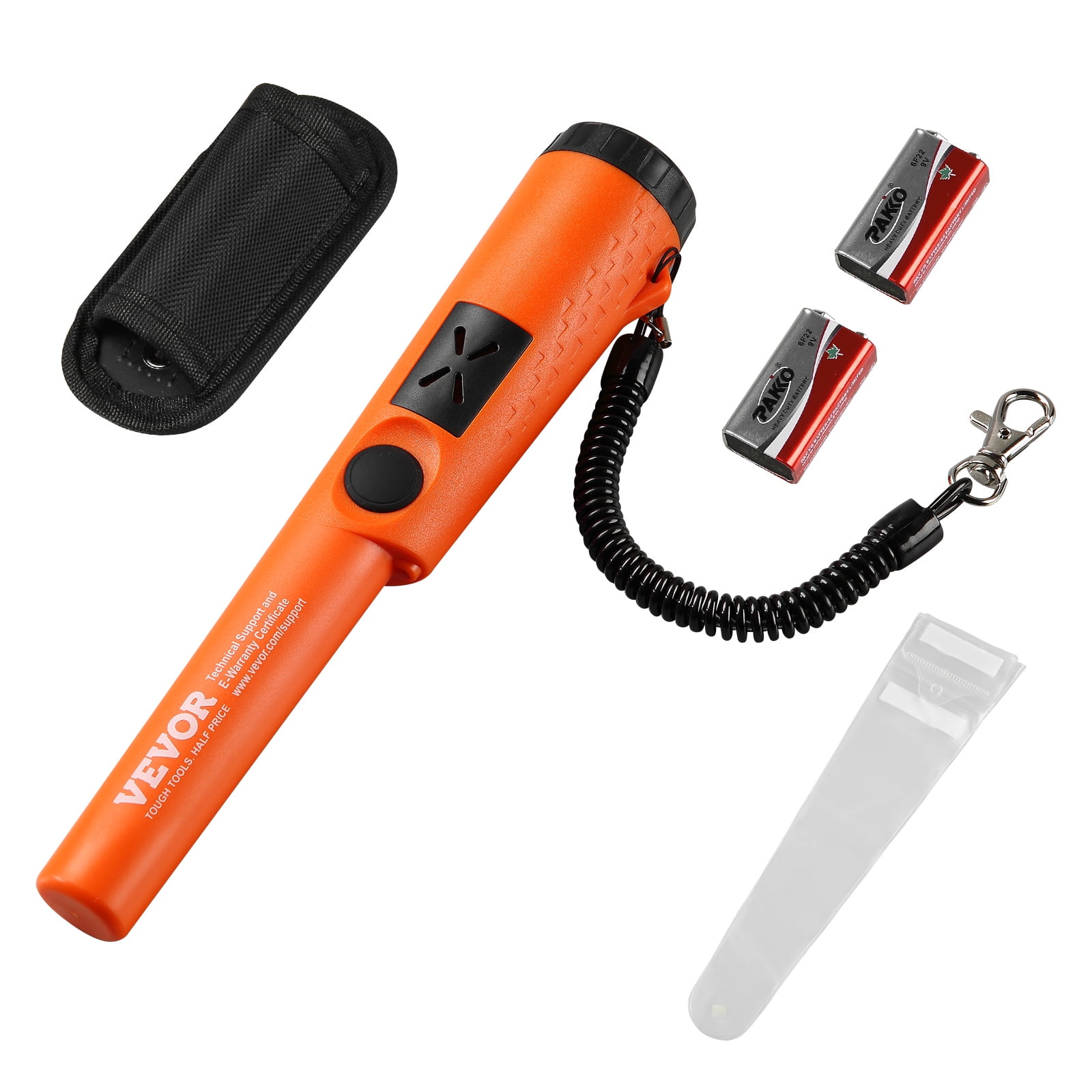 SKYSHALO Metal Detector Pinpointer, Handheld Detector IP66 Wand Probe ...