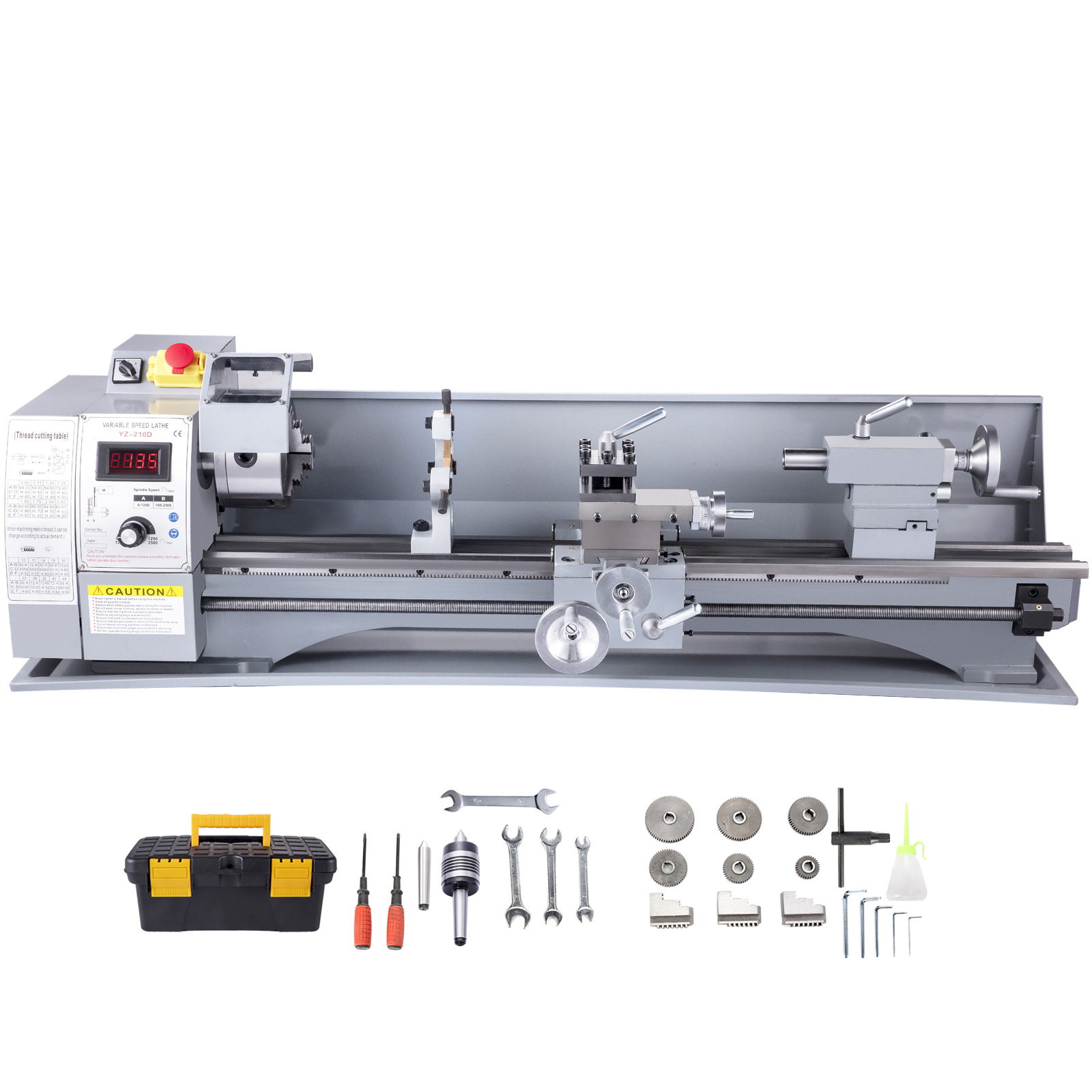 EQCOTWEA High Precision Milling Drilling Machine Mill Variable Speed ...