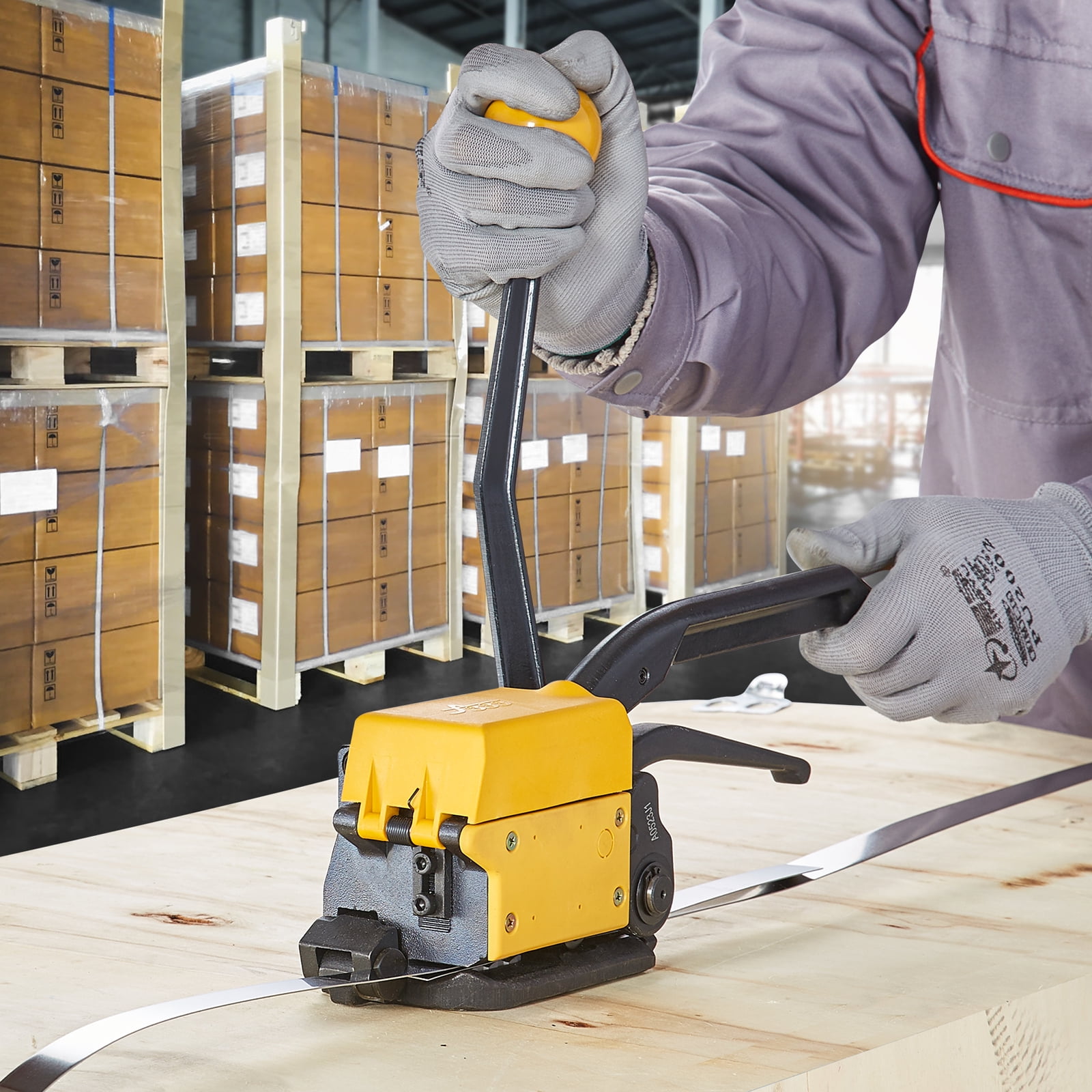 KFFKFF Metal Manual Strapping Machine Belt Packing Banding Tool for ...